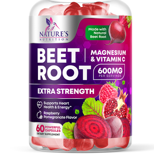 Designs | Tasty Beet Root Gummies design needed for Nature's Nutrition ...