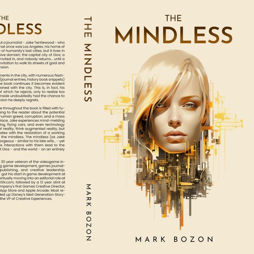 Designs | Novel Cover: The Mindless - Welcome to the Greatest City in ...