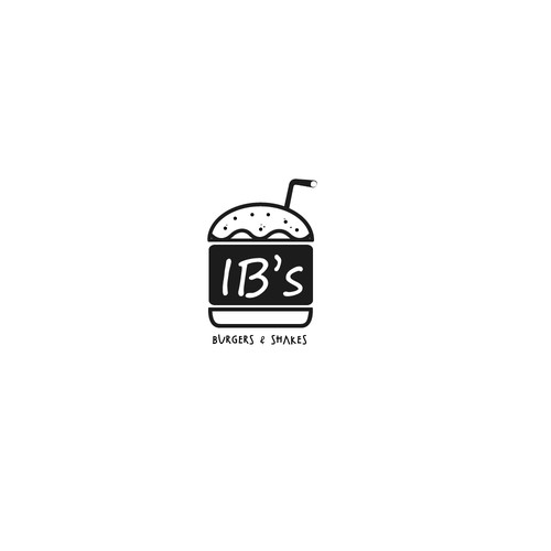 Design a yummy logo for IB's burgers & shakes | Logo design contest
