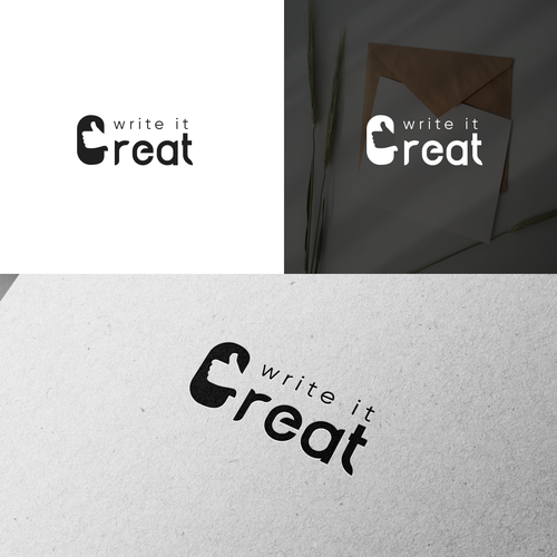 Designs | Cool logo design for Content Writing Company | Logo design ...