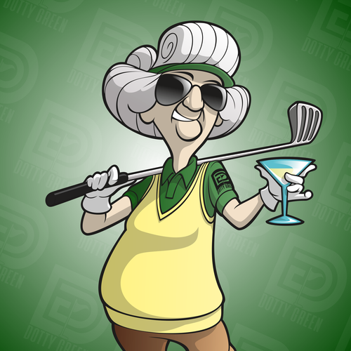 Designs | Golf Caricature Contest (Dotty Green Golf - Best New Product ...
