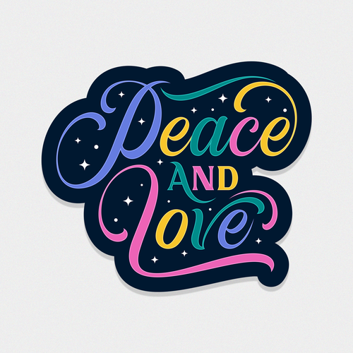 Designs | Design A Sticker That Embraces The Season and Promotes Peace ...