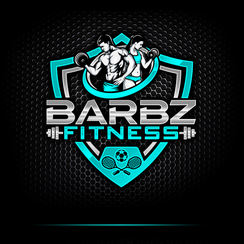 Designs | Design a Memorable & Modern Fitness Logo (cyan) | Logo design ...