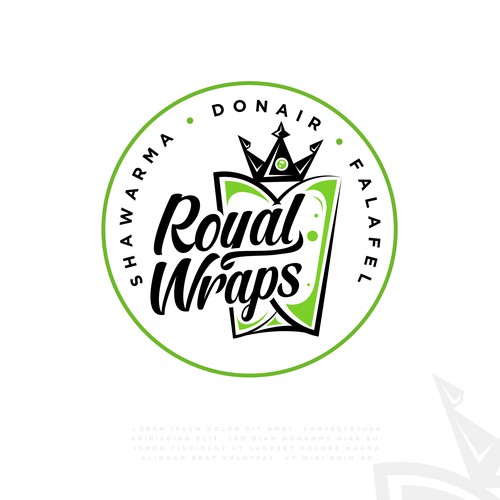 Designs | Logo for a fast food restaurant specializing in wraps. | Logo ...