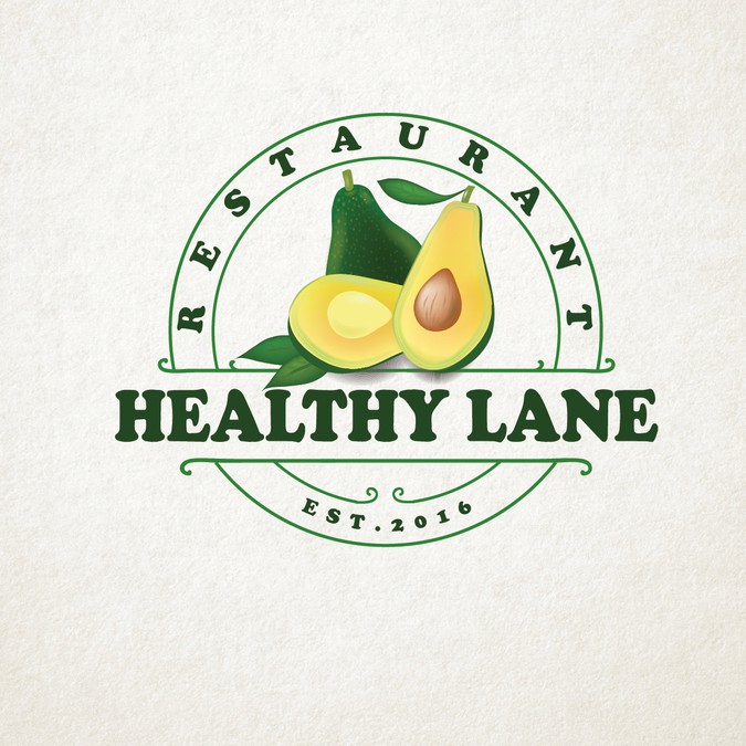 Create a captivating logo for a fresh healthy food and rustic ...