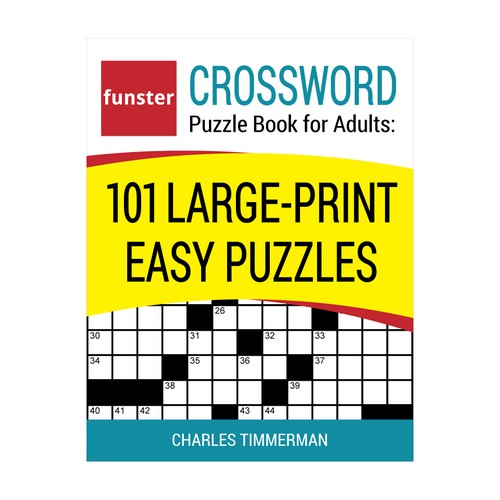 Design a crossword puzzle book cover for a best-selling author | Book ...