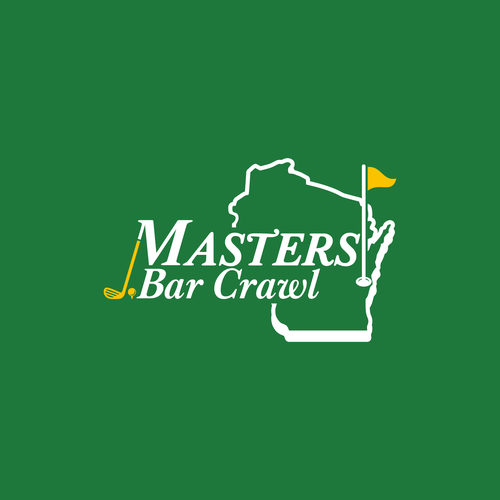 Designs | Mini golf bar crawl design during The Masters Golf Tournament ...