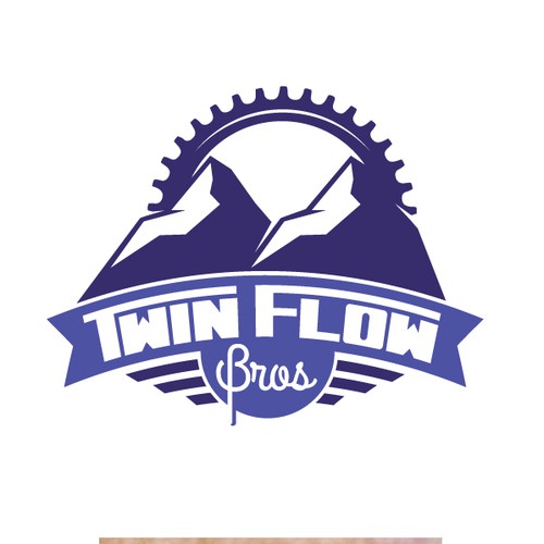 MTB logo for twins | Logo design contest