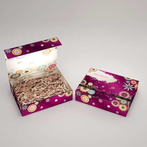 "Birchbox" / Beauty Box Style Package Design | Product packaging contest