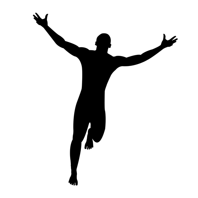 Express the emotion of the 'winning man' | Logo design contest