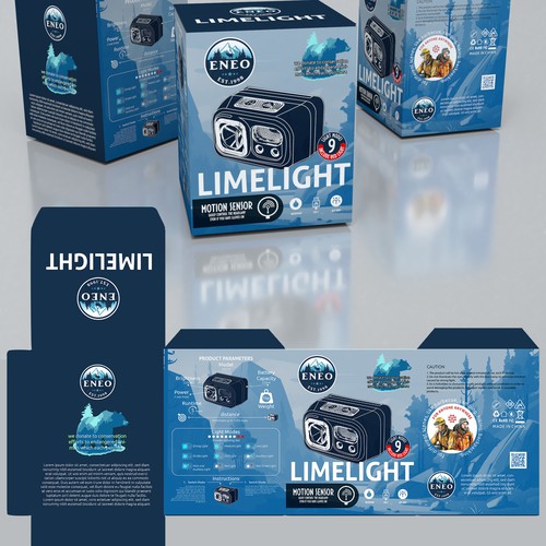 Designs | Design the packaging a outdoor headlamp where proceeds are ...
