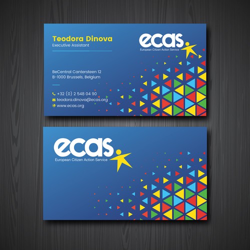 Designs | Design a classy business card for a Brussels-based EU-focused ...