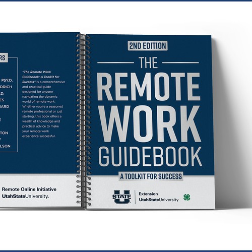 Designs | The Remote Work Guidebook - 2nd Edition | Book cover contest