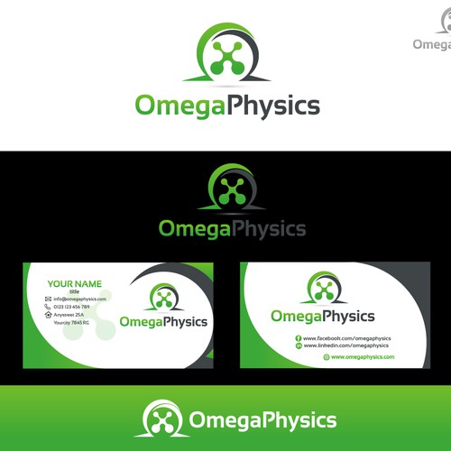 Designs | Help Omega Physics with a new logo and business card | Logo ...