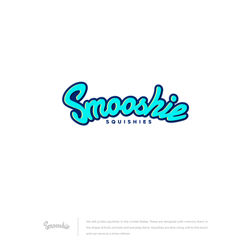 Design a hip logo for Smooshie Squishies | Logo design contest