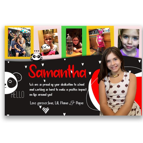 Designs | Vibrant and Fun Student Dedication Page | Other design contest