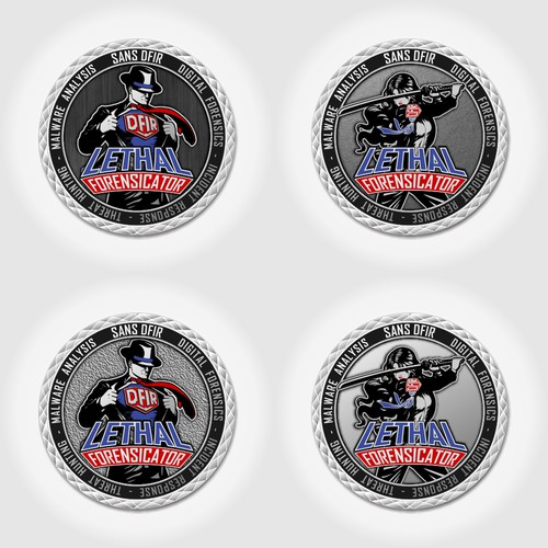 Cyber Forensics - Challenge Coin Design | Illustration or graphics contest