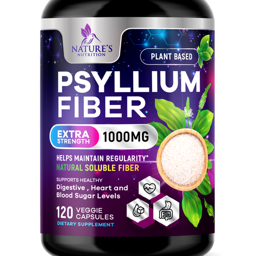 Designs | Natural Fiber Supplement Design Needed for Nature's Nutrition ...