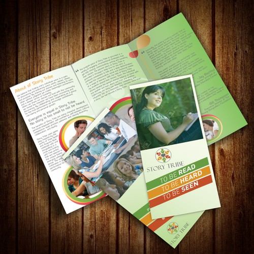 Story Tribe brochure | Brochure contest