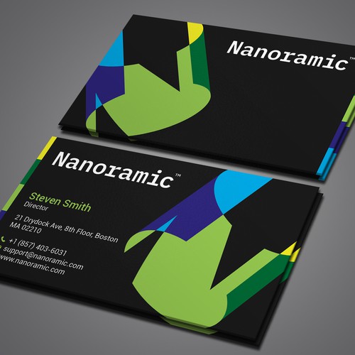 Business card for emerging nanotechnology company | Business card contest