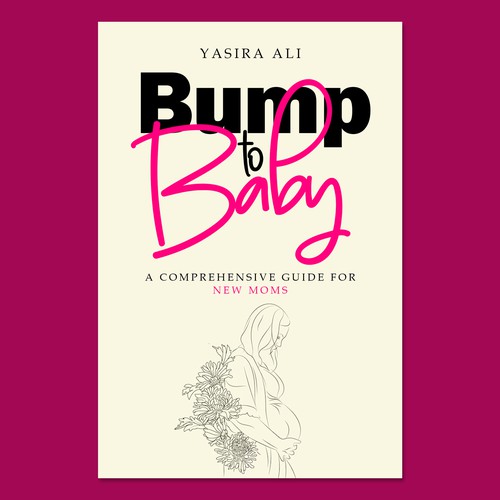 Designs | Design a pregnancy book cover for first time moms | Book ...