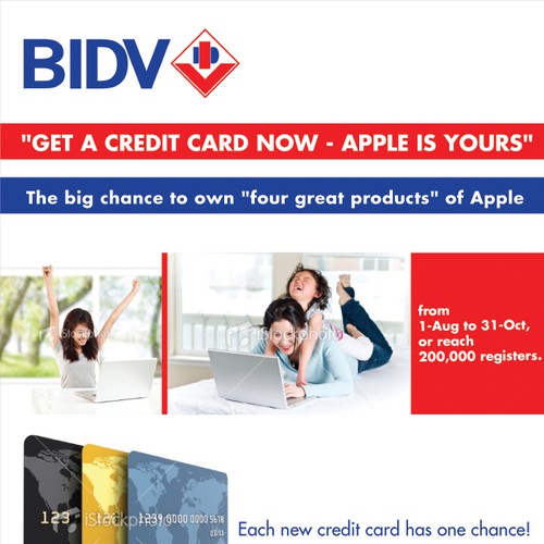 Impression poster for credit card promotion | Print or packaging design ...