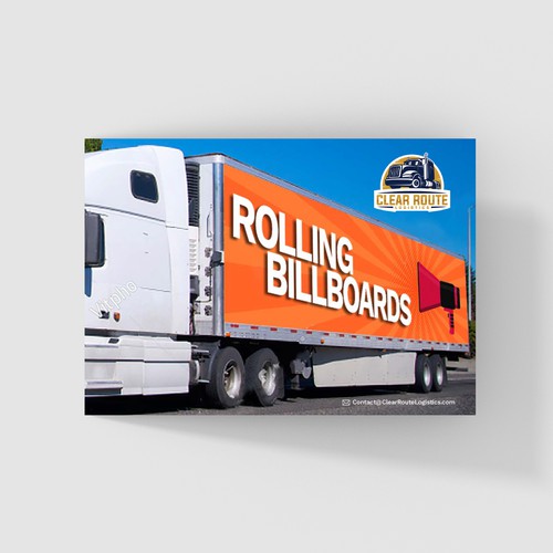 Designs | Rolling Billboard opportunity for businesses!! | Brochure contest