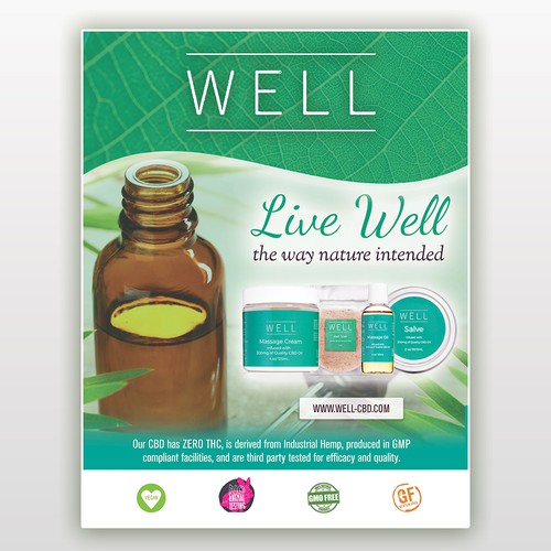 CBD Poster for Spas | Postcard, flyer or print contest