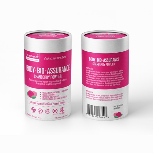 Designs | Supplement Packaging Premium / luxury design | Product ...