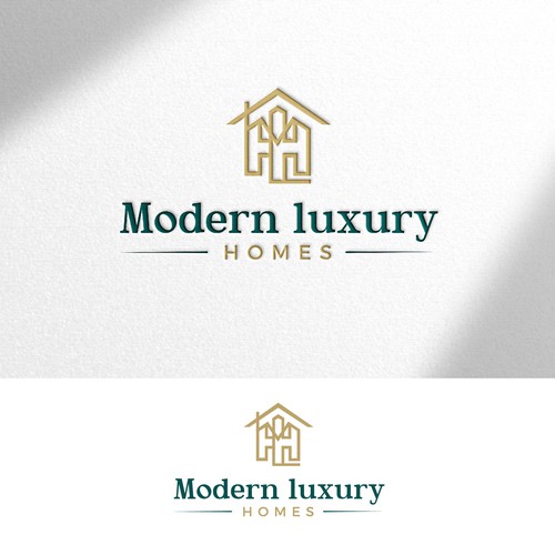 Designs | Unique modern logo for a custom home builder | Logo & brand ...