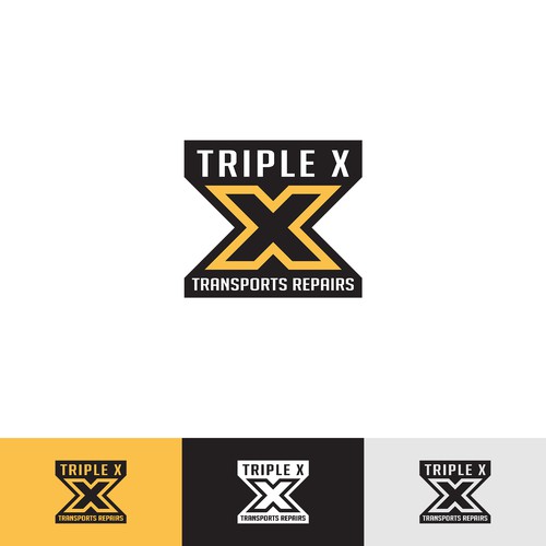 Designs | Triple X Transport Repairs LOGO | Logo design contest