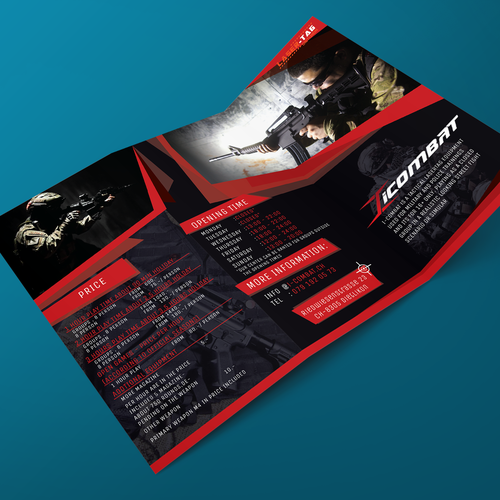 Brochure for laser-tag business | Postcard, flyer or print contest
