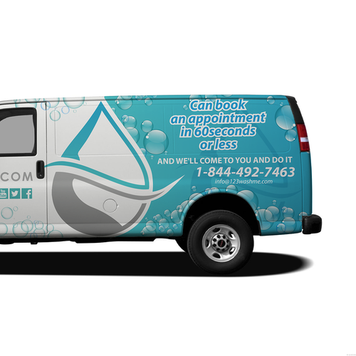 Create a Fresh on demand mobile detailing for 123washme.com | Car ...