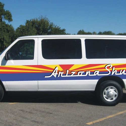 Logo and van design for Arizona Shuttle | Logo design contest