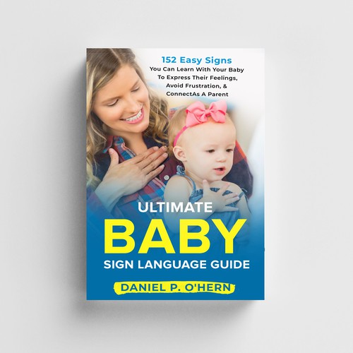 Designs | Baby Sign Language for Parents ebook cover | Book cover contest