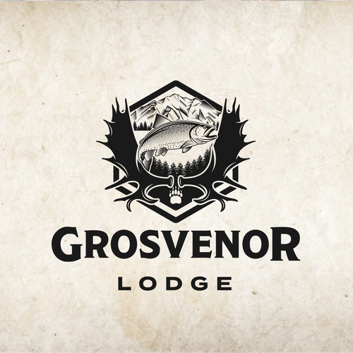 Designs | Logo Design for Remote Alaskan Fishing Lodge | Logo design ...