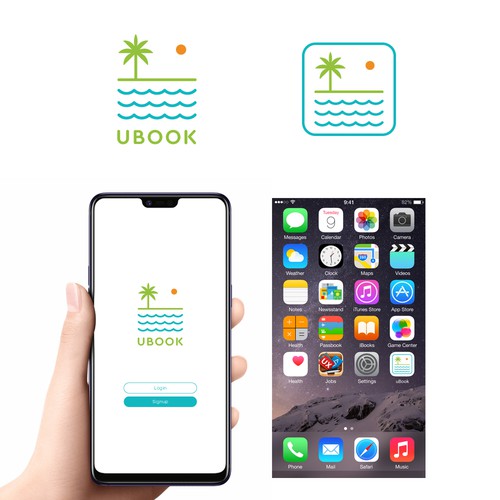 Designs | ubook app | Logo & business card contest