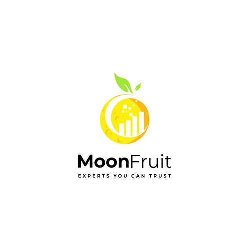 Designs | Need a fun logo for a brand called "MoonFruit" | Logo design ...