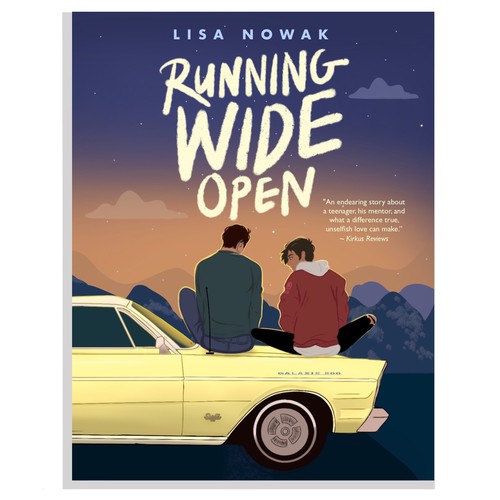 Designs | First of four illustrated book covers for a character-driven ...