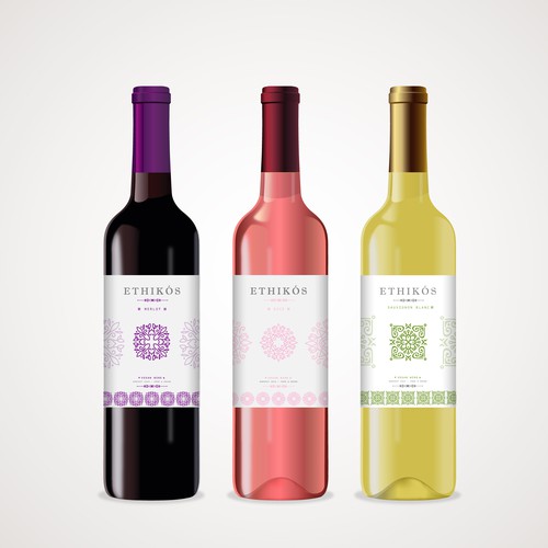 Vegan Wine Label | Product label contest