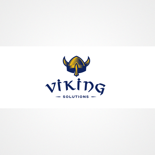 Create a LOGO incorporating a VIKING HELMET for my security company ...