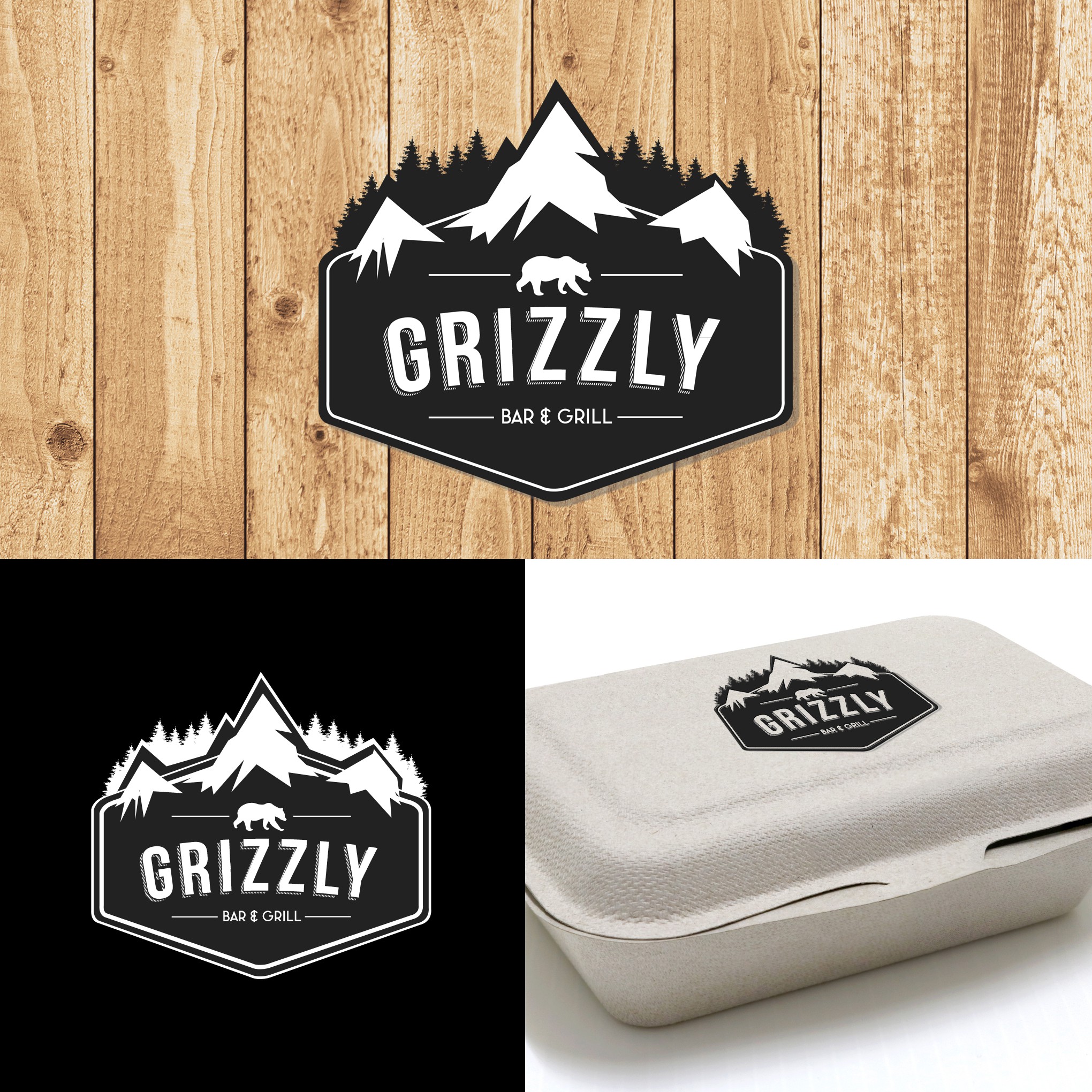 Grizzly Logos - Free Grizzly Logo Ideas, Design & Templates