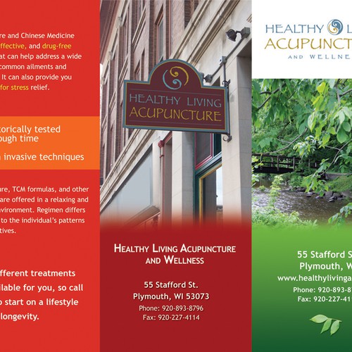 Healthy Living Acupunture Brochure | Banner ad contest