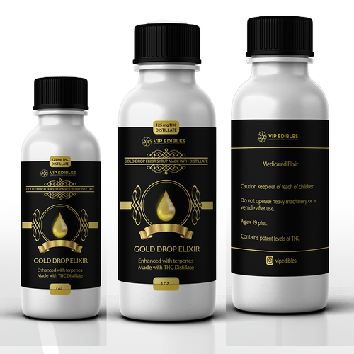 enter to design my new weed drink syrup label modern designers only ...