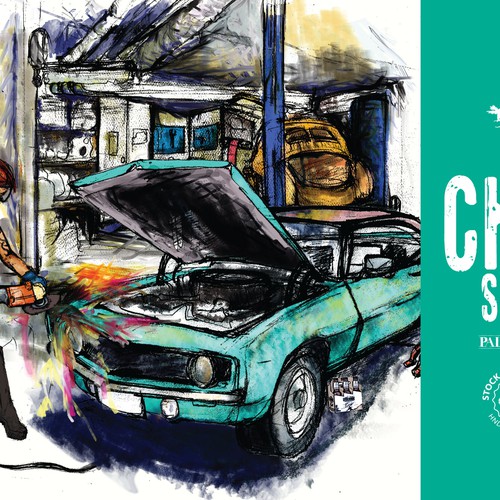 Design an awesome, edgy graphic for our new brew, "Chop Shop" Pale Ale ...