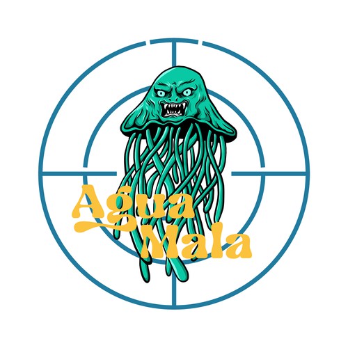 Designs | Mean looking Jelly Fish for boat decals | Other design contest