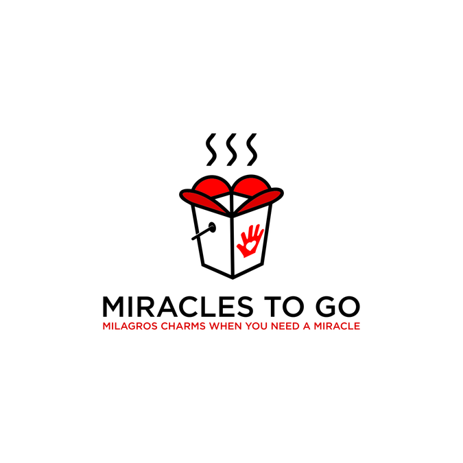 logo for Miracles To Go - a company that makes Milagros charms | Logo ...