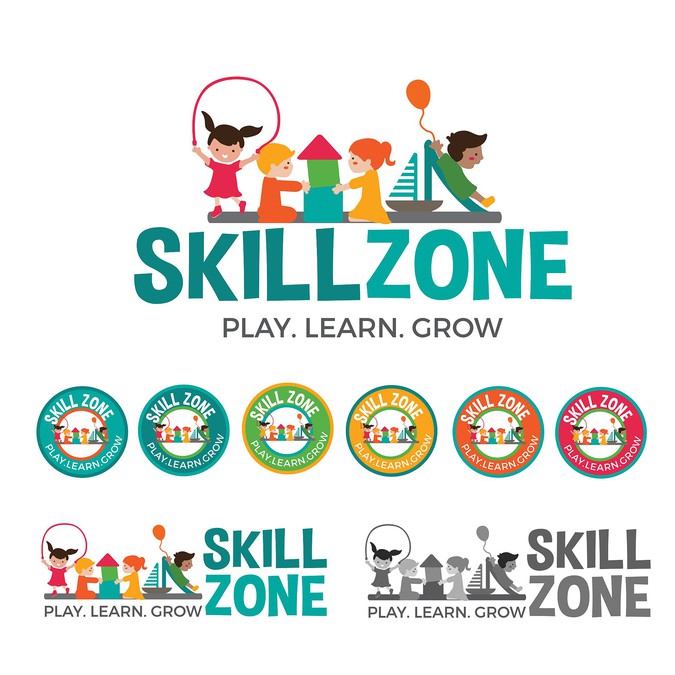Design a logo for a fun, fresh, and modern kids play place | Logo ...