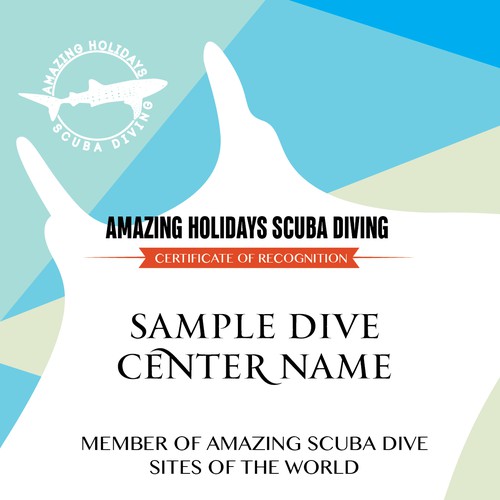 Certificate Design (Amazing Scuba Diving Sites) | Other design contest