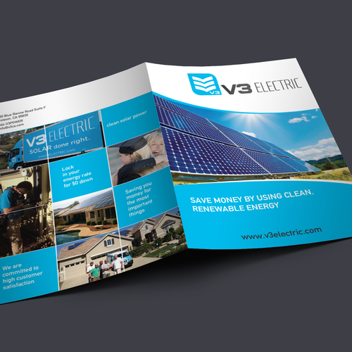 Create a Brochure for Our Growing Solar Company | Brochure contest